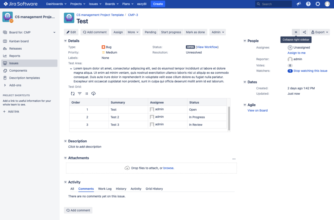 Change the Layout of the IssueView of Jira Datacenter with Support Admin Tools App! - TecnoFor
