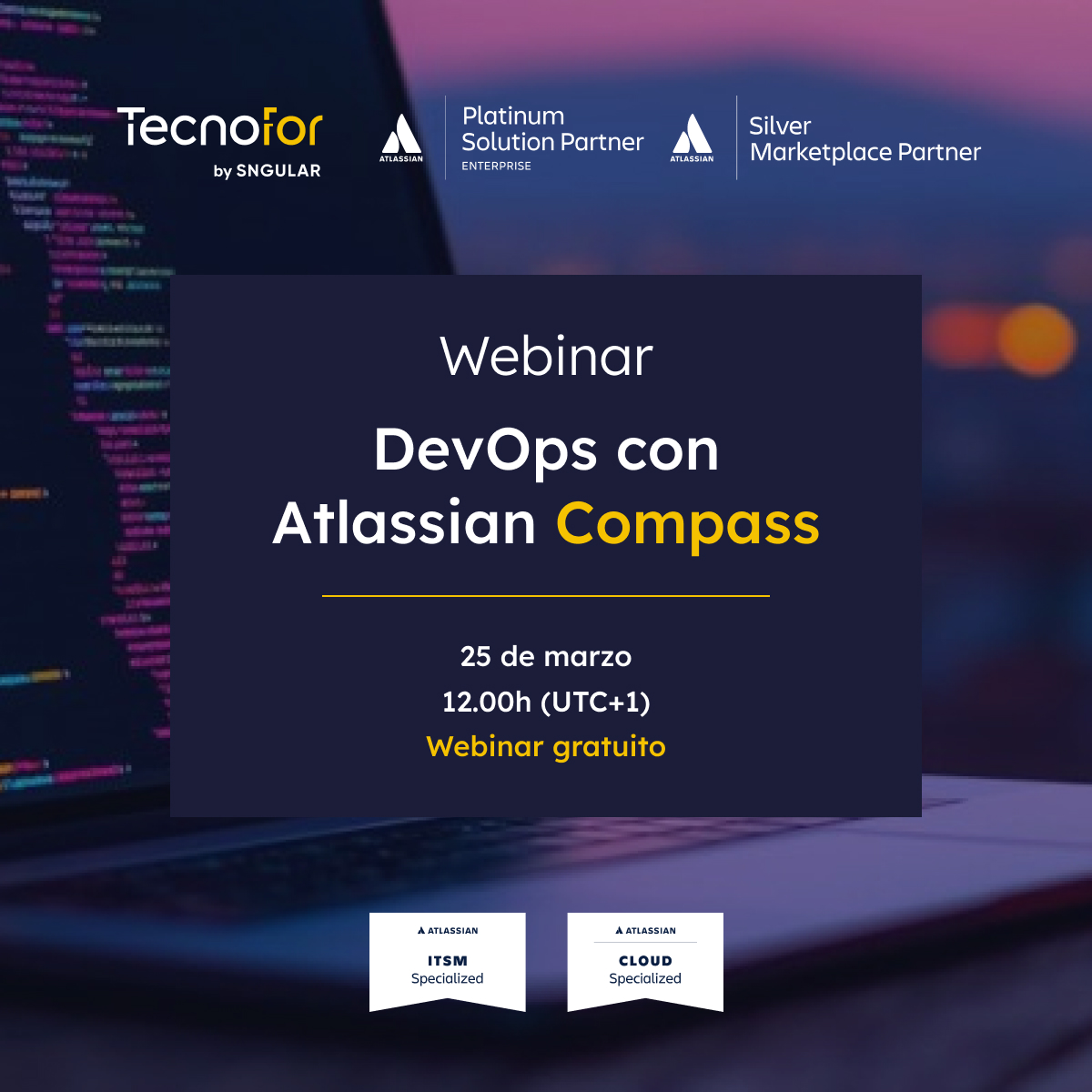 Webinar - DevOps con Atlassian Compass - TecnoFor